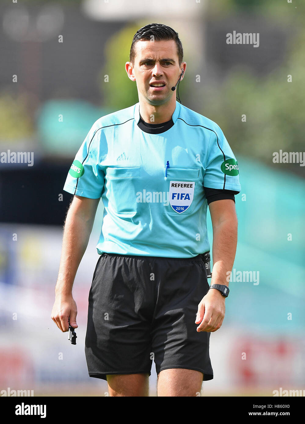 Referee Andrew Dallas Stock Photo - Alamy