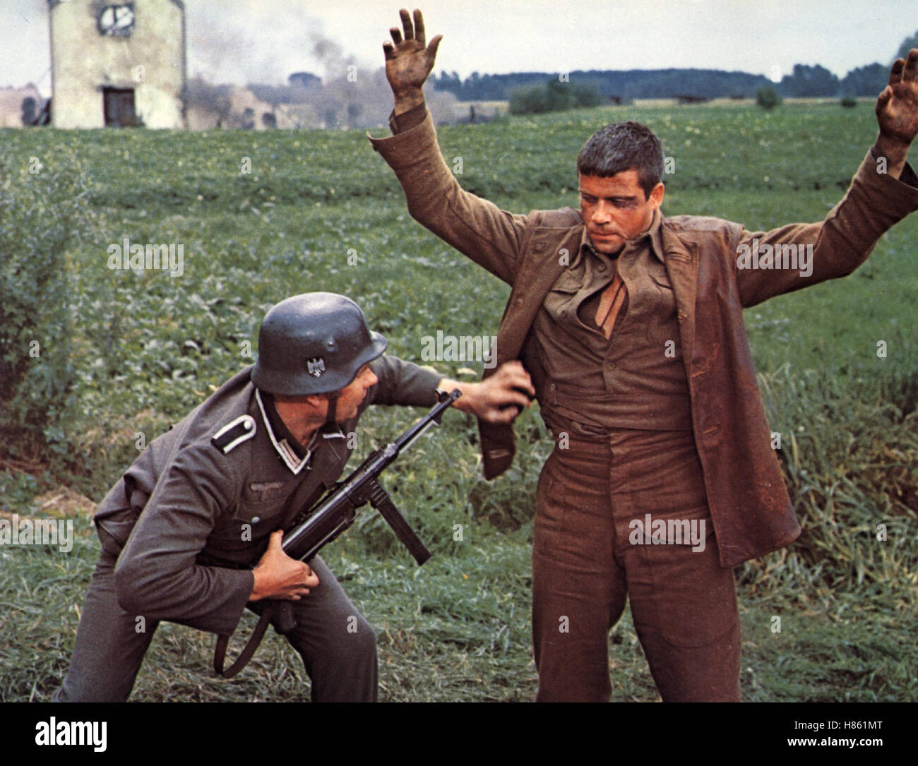 Hannibal Brooks, (HANNIBAL BROOKS) GB 1968, Regie: Michael Winner, OLIVER REED (re), Stichwort ...