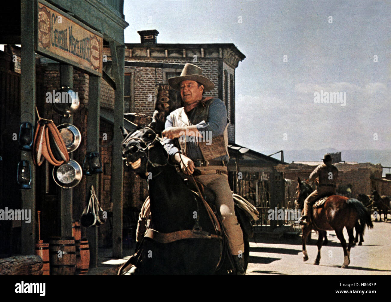 Rio Lobo, (RIO LOBO) USA 1970, Regie: Howard Hawks, JOHN WAYNE ...
