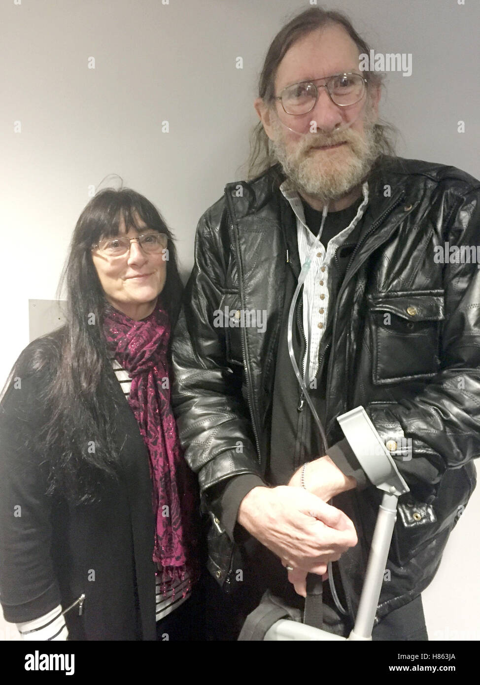 Paul and Sue Rutherford at the Supreme Court, in London, following a ...