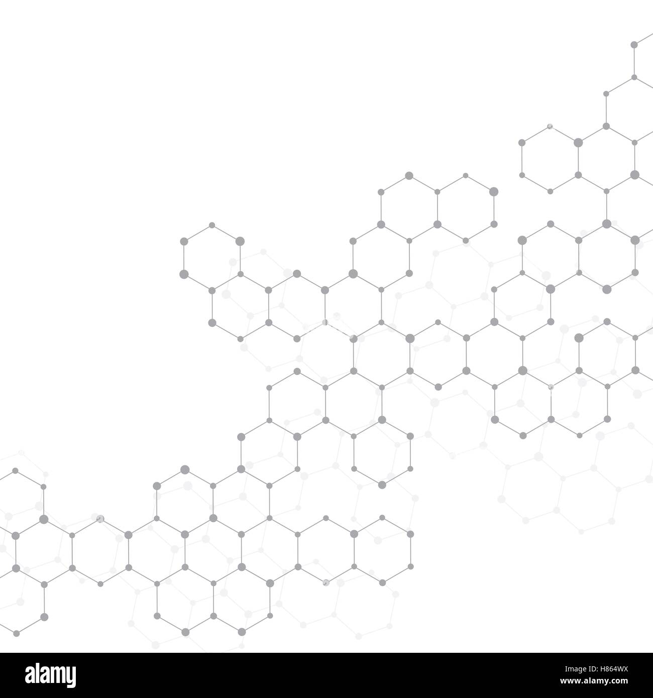 Structure Molecule Of Dna And Neurons Abstract Background Medicine