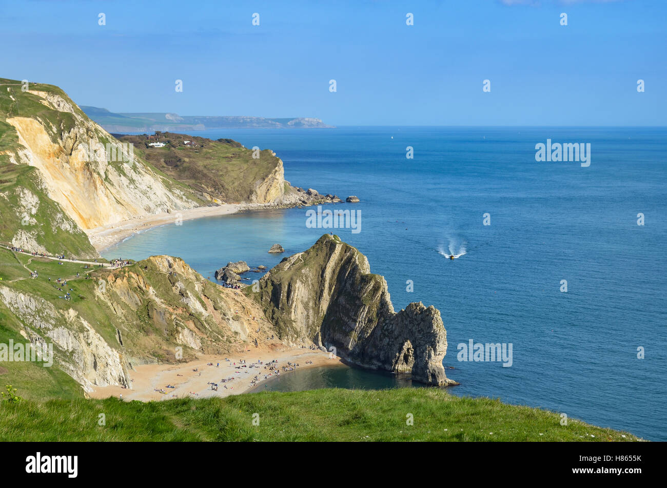 Durdle door summer hi-res stock photography and images - Alamy