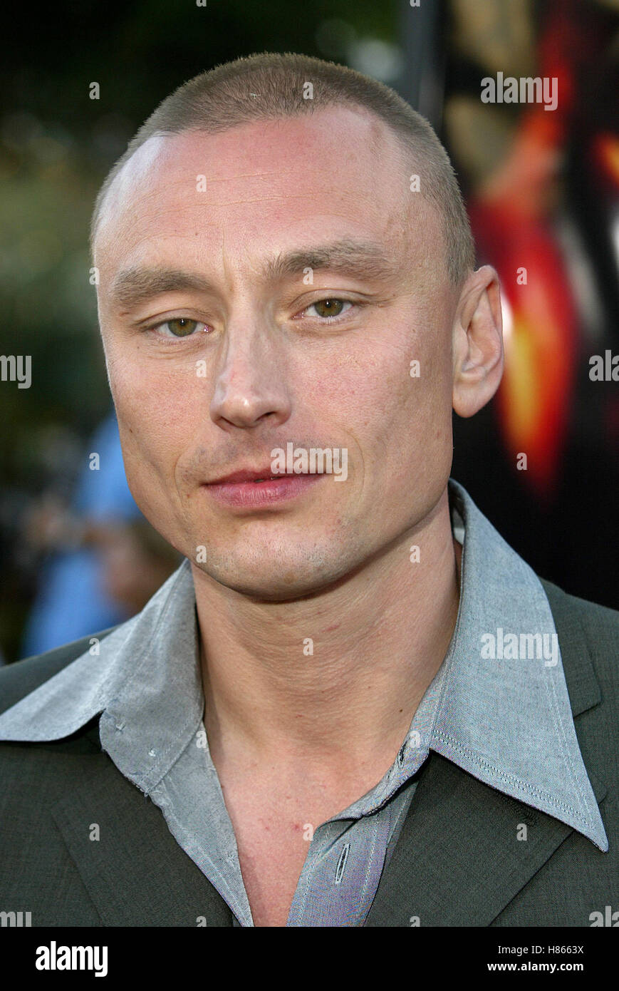 WERNER DAEHN XXX FILM PREMIERE LOS ANGELES WESTWOOD LOS ANGELES CA USA 05 August 2002 Stock ...