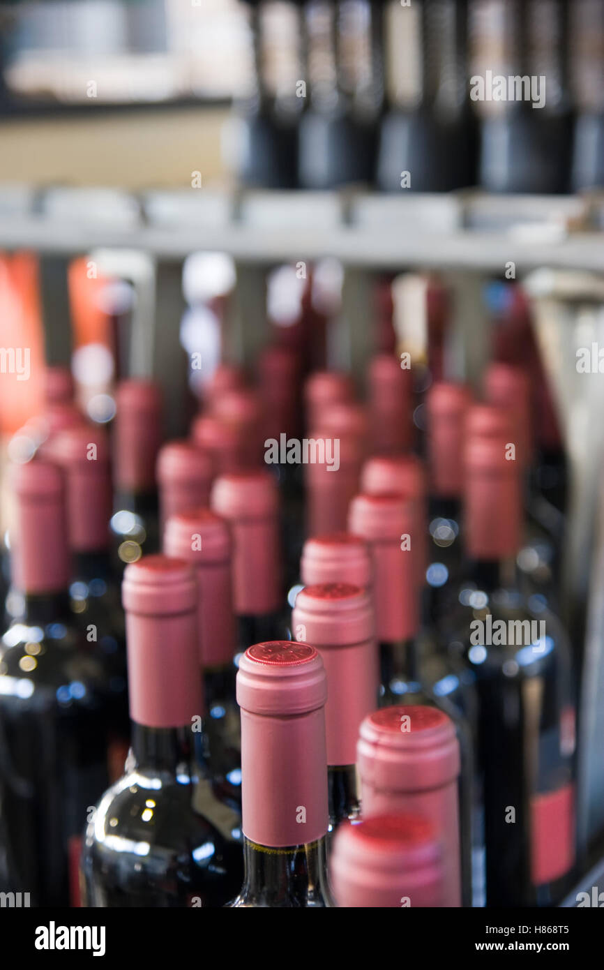 production line in a bottling plant Stock Photo - Alamy