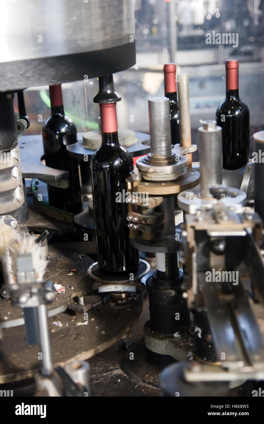 production line in a bottling plant Stock Photo - Alamy