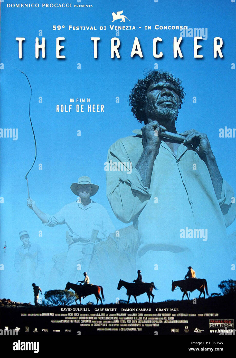 THE TRACKER THE TRACKER PHOTOCALL VENICE FILM FESTIVAL VENICE ITALY 06 ...