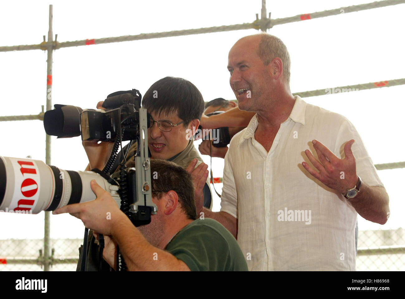 GARY SWEET IN PRESS PACK THE TRACKER PHOTOCALL VENICE FILM FESTIVAL ...