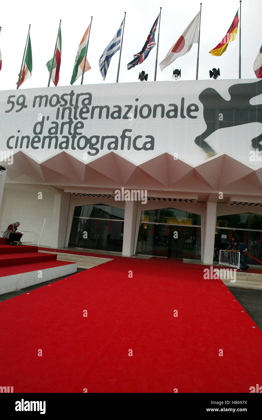 PALAZZO DEL CINEMA THE TRACKER PREMIERE VENICE FILM FESTIVAL VENICE ...