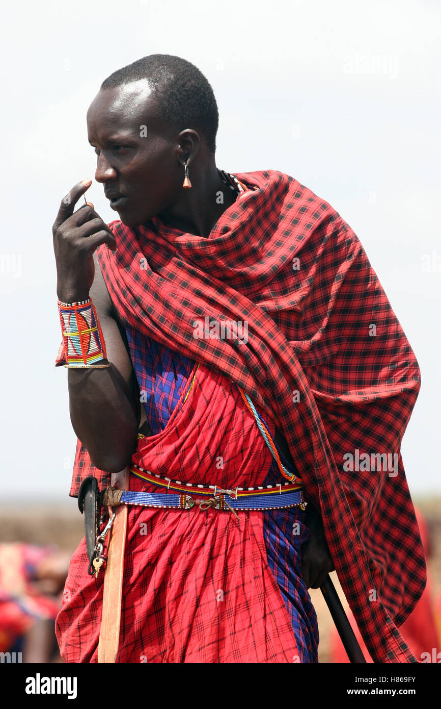 masai people in kenya africa Stock Photo - Alamy