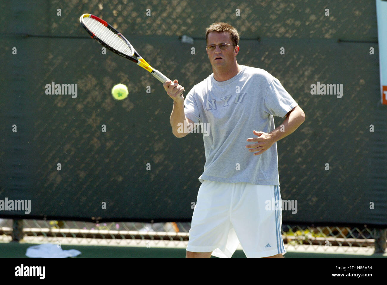 MATTHEW PERRY 1ST CELEBRITY TENNIS CLASSIC BEVERLY HILLS COUNTRY CLUB ...