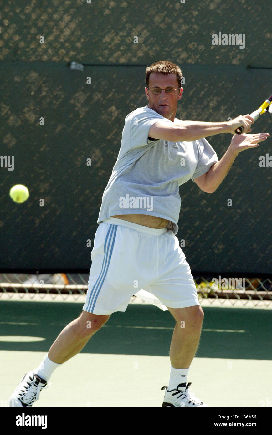 MATTHEW PERRY 1ST CELEBRITY TENNIS CLASSIC BEVERLY HILLS COUNTRY CLUB ...