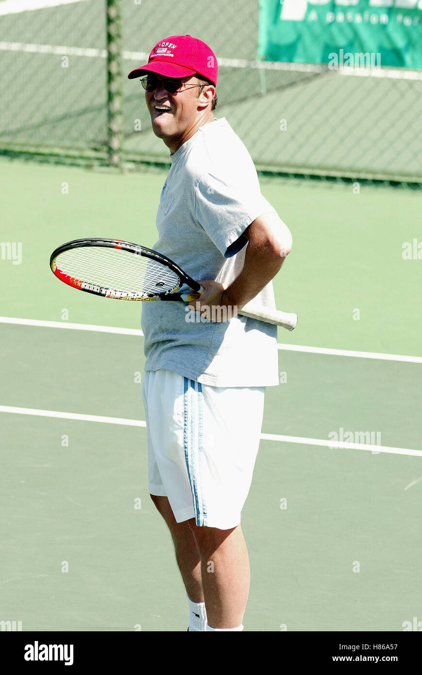 MATTHEW PERRY 1ST CELEBRITY TENNIS CLASSIC BEVERLY HILLS COUNTRY CLUB ...