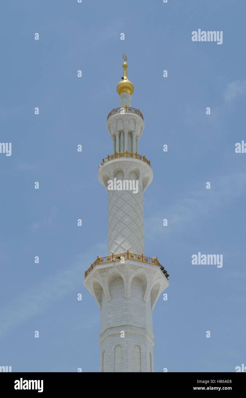 Sheikh Zayed Grand Mosque building exteriors Abu Dhabi United Arab ...