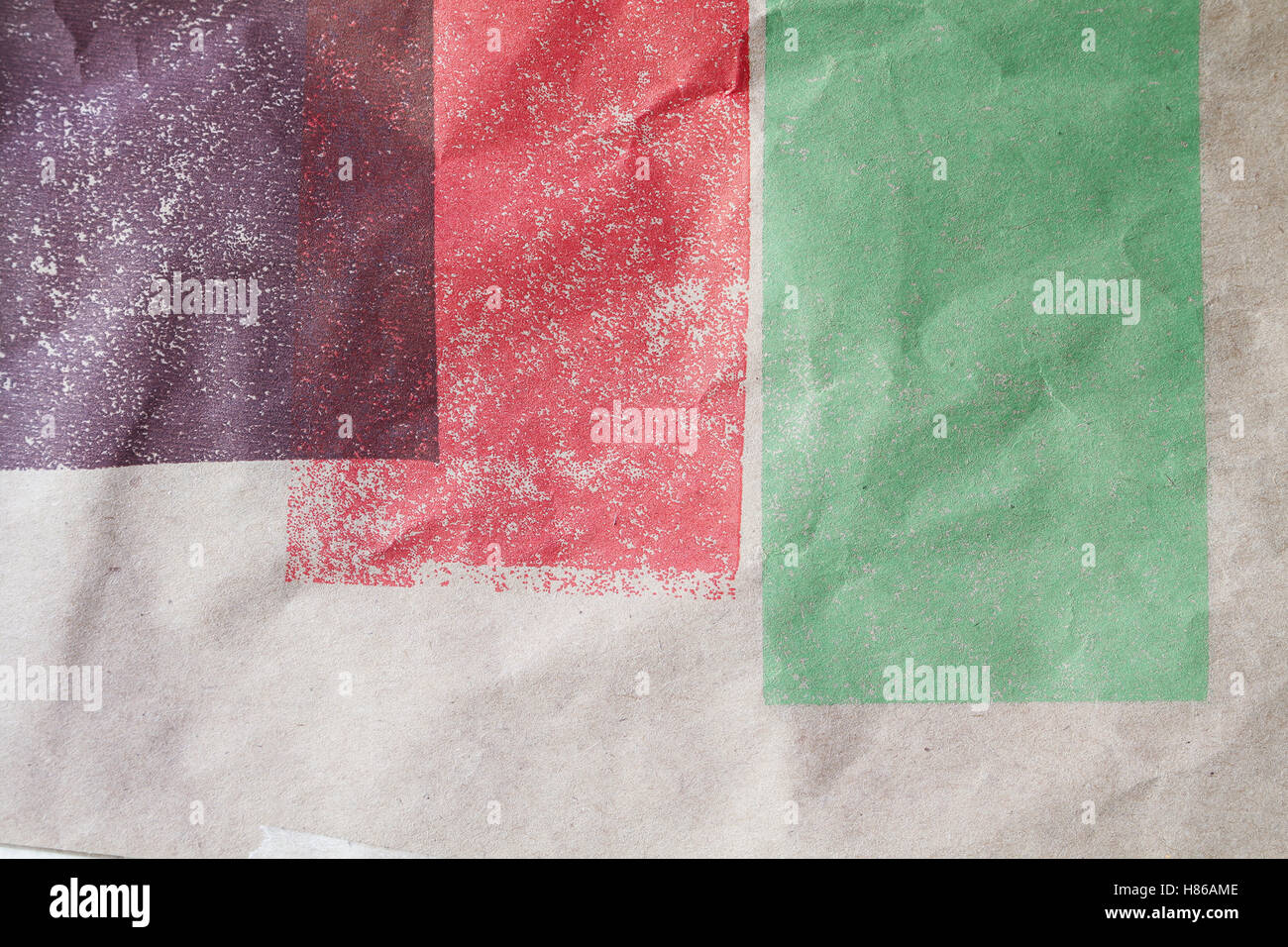 Crease Crumpled Paper Stock Photo - Alamy