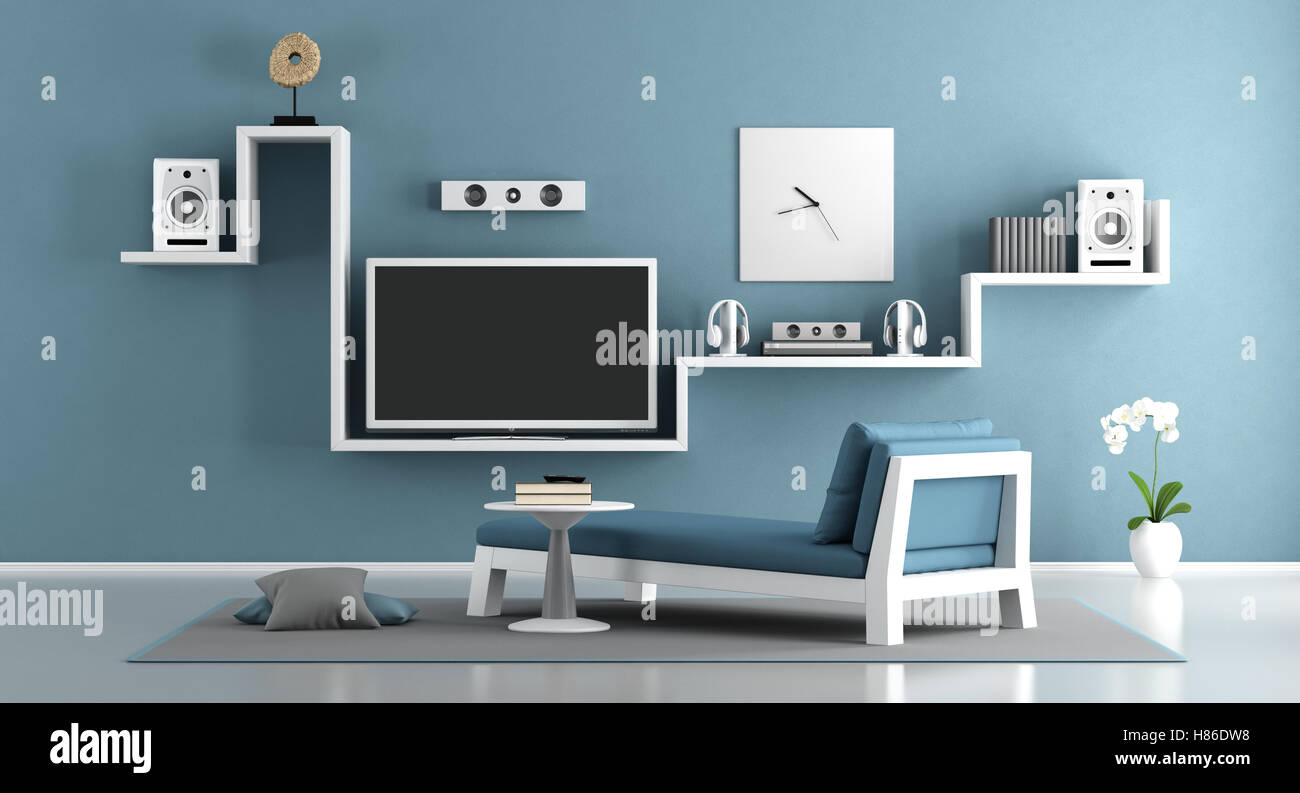 Dvd wall shelf hi-res stock photography and images - Alamy