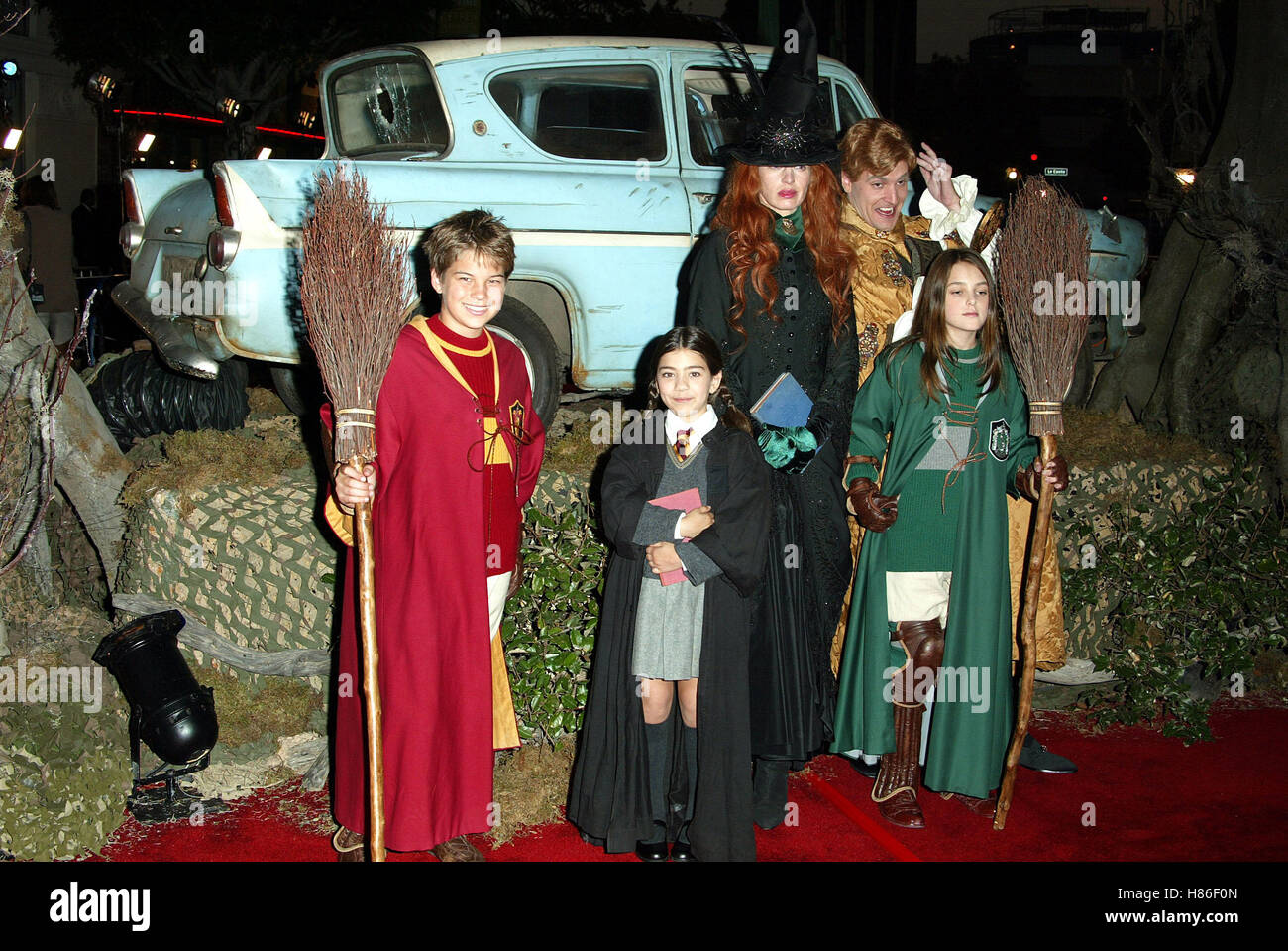 HARRY POTTER CAR & EXTRAS HARRY POTTER & CHAMBER SECRETS WESTWOOD LOS ...