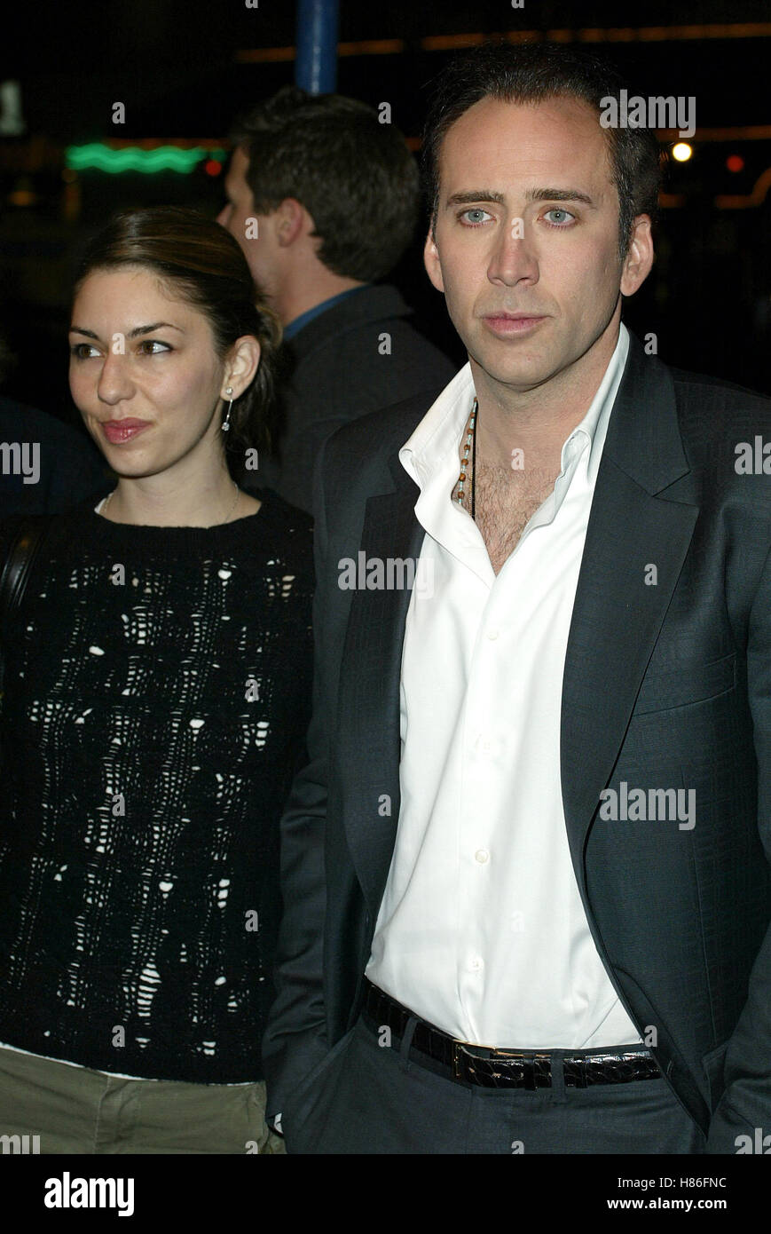 SOFIA COPPOLA & NICOLAS CAGE ADAPTATION WORLD PREMIERE WESTWOOD LOS ...