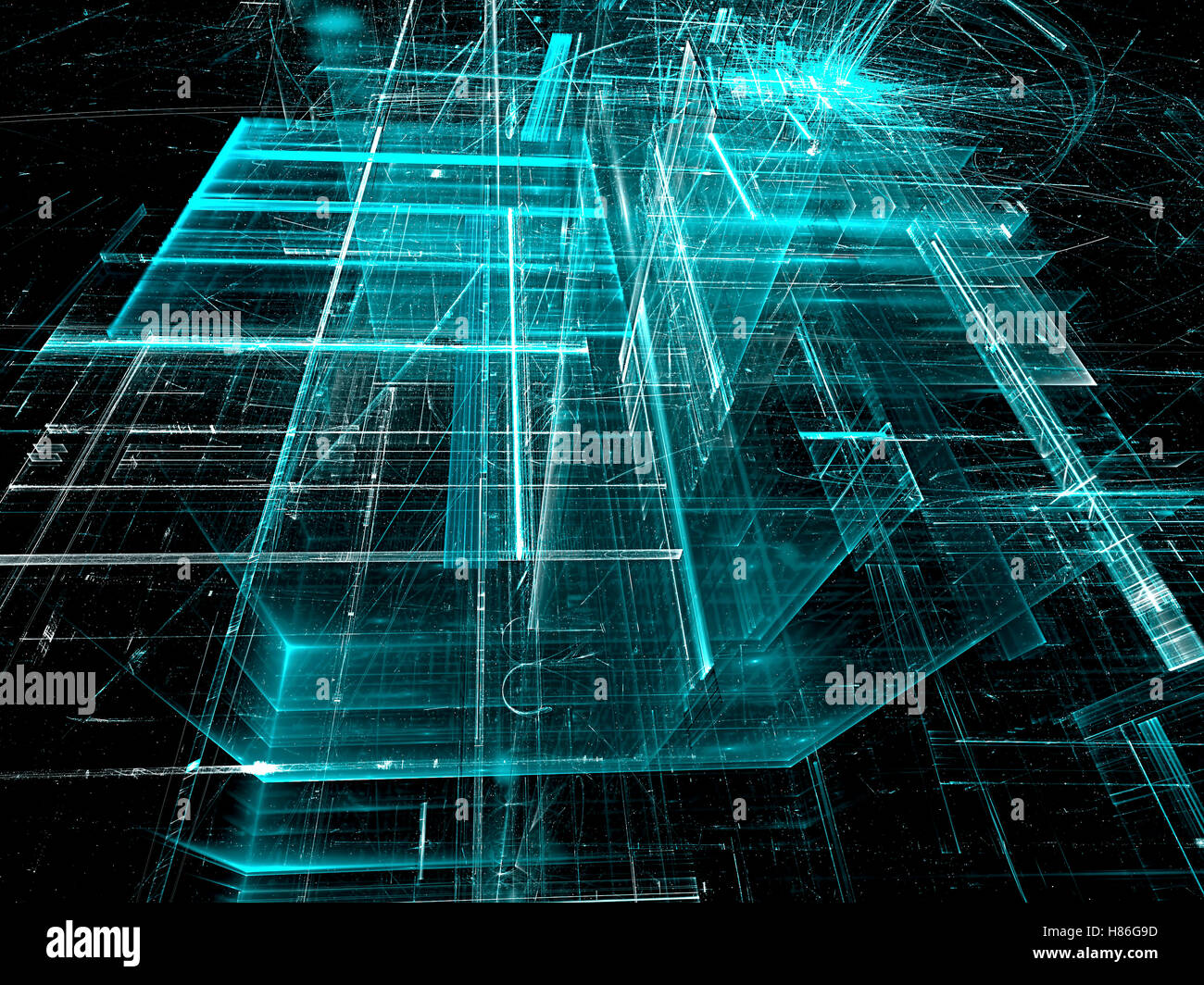 Aquamarine abstract hi-res stock photography and images - Alamy