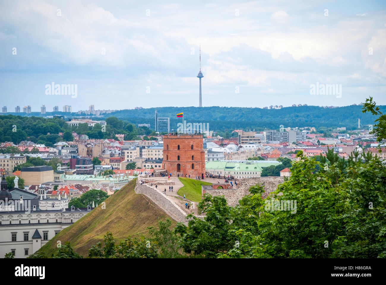 Vilnius Castle Buildings Stock Photos & Vilnius Castle Buildings Stock ...