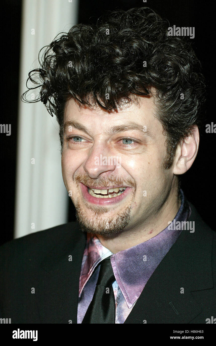 Andy Serkis Lord Of The Rings2 Towers La Cinerama Dome Hollywood Los Angeles Usa 15 December