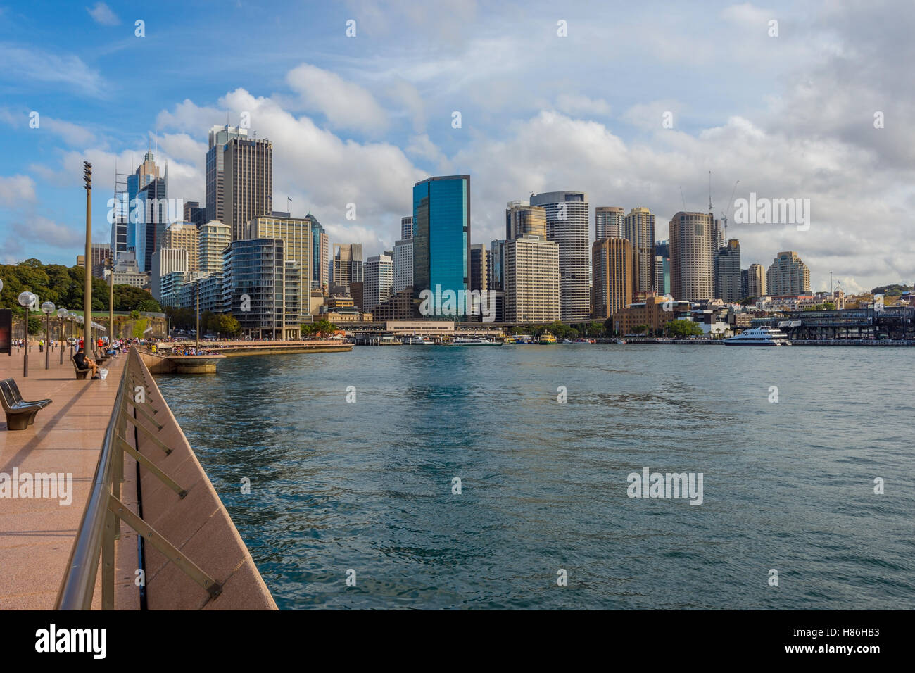 View over Sydney skyline in daytime Stock Photo - Alamy