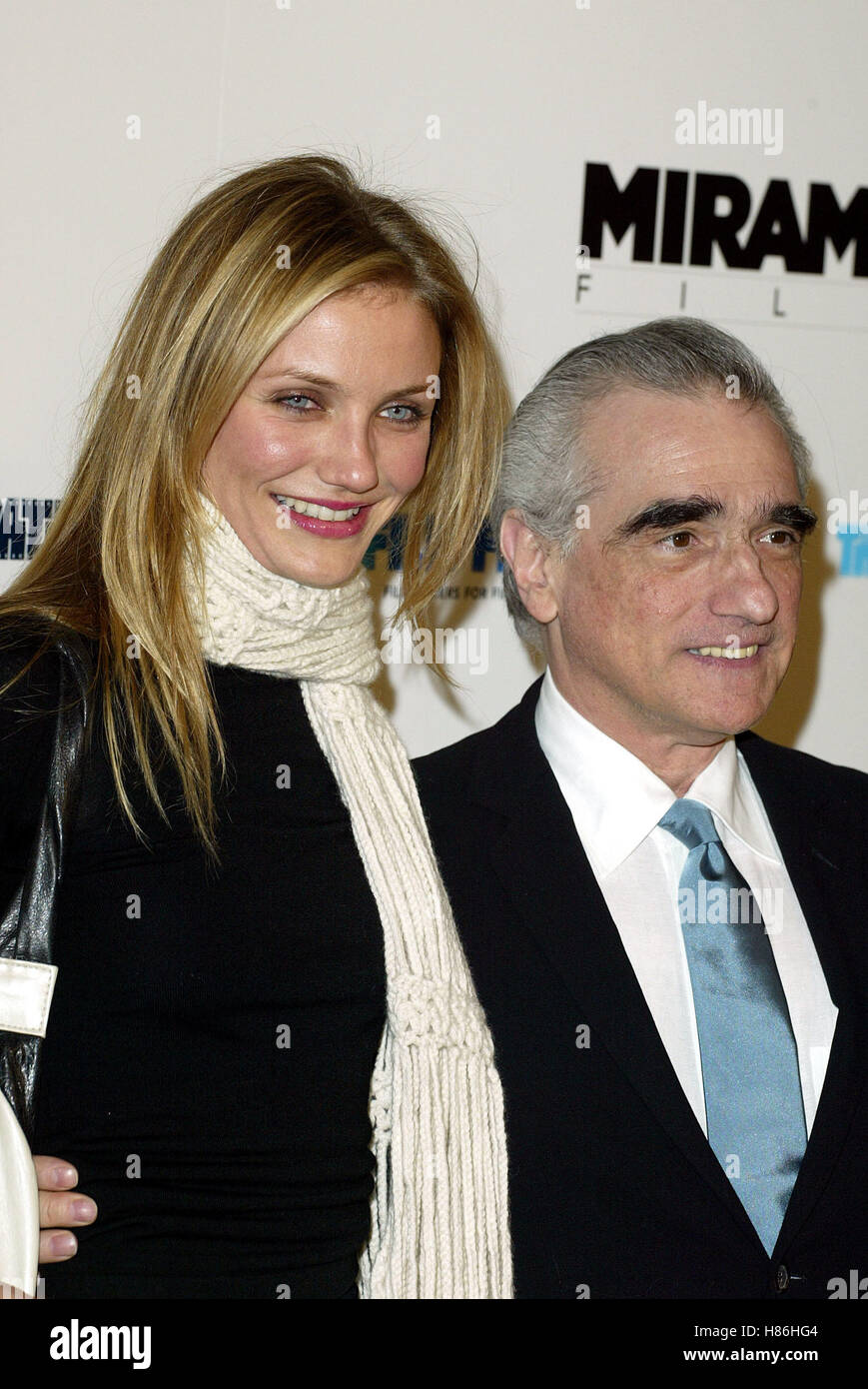 CAMERON DIAZ & MARTIN SCORSESE GANGS OF NEW YORK LA PREMIERE DGA LOS ...