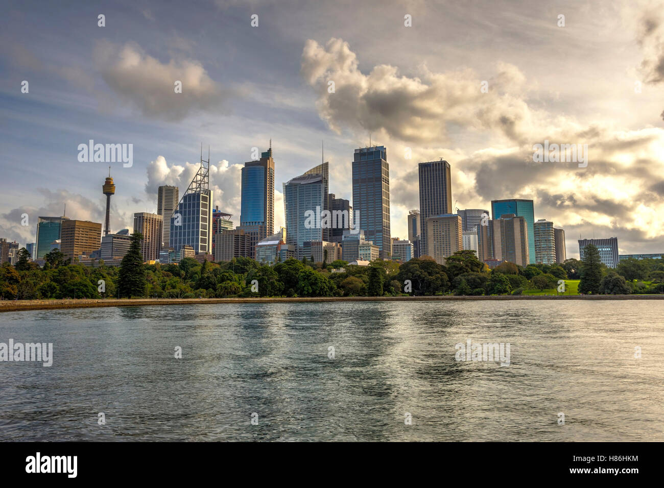 View on Sydney skyline in daytime, HDR photo Stock Photo - Alamy