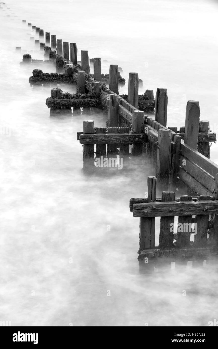 Coastal Sea defences Stock Photo - Alamy