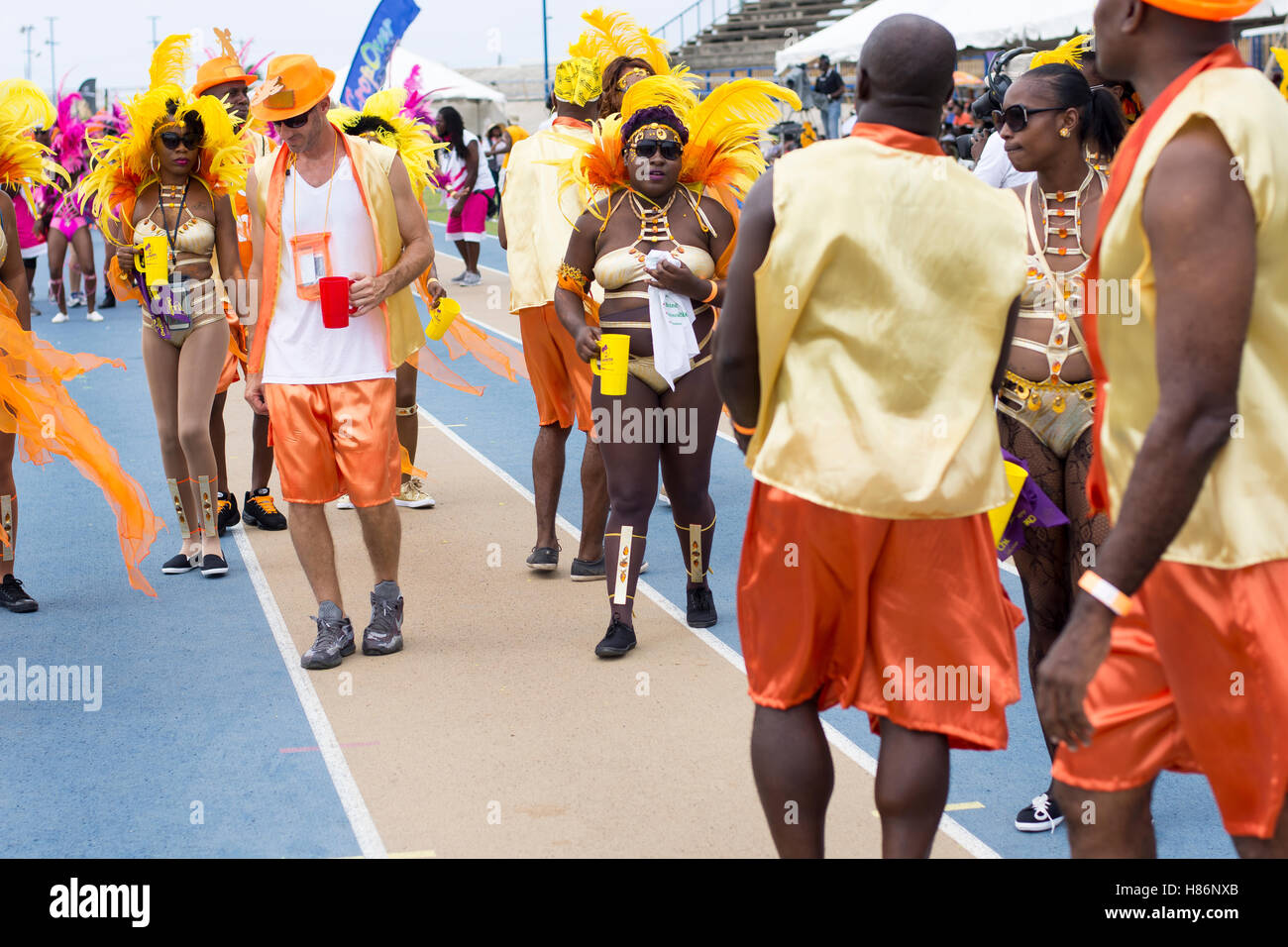 Barbados crop over festival 2016-Grand Kadooment day Stock Photo - Alamy