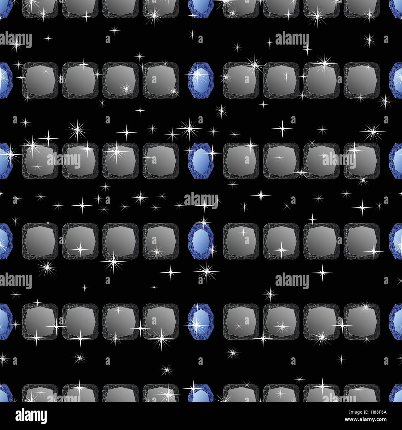 Diamonds seamless pattern Stock Vector Image & Art - Alamy