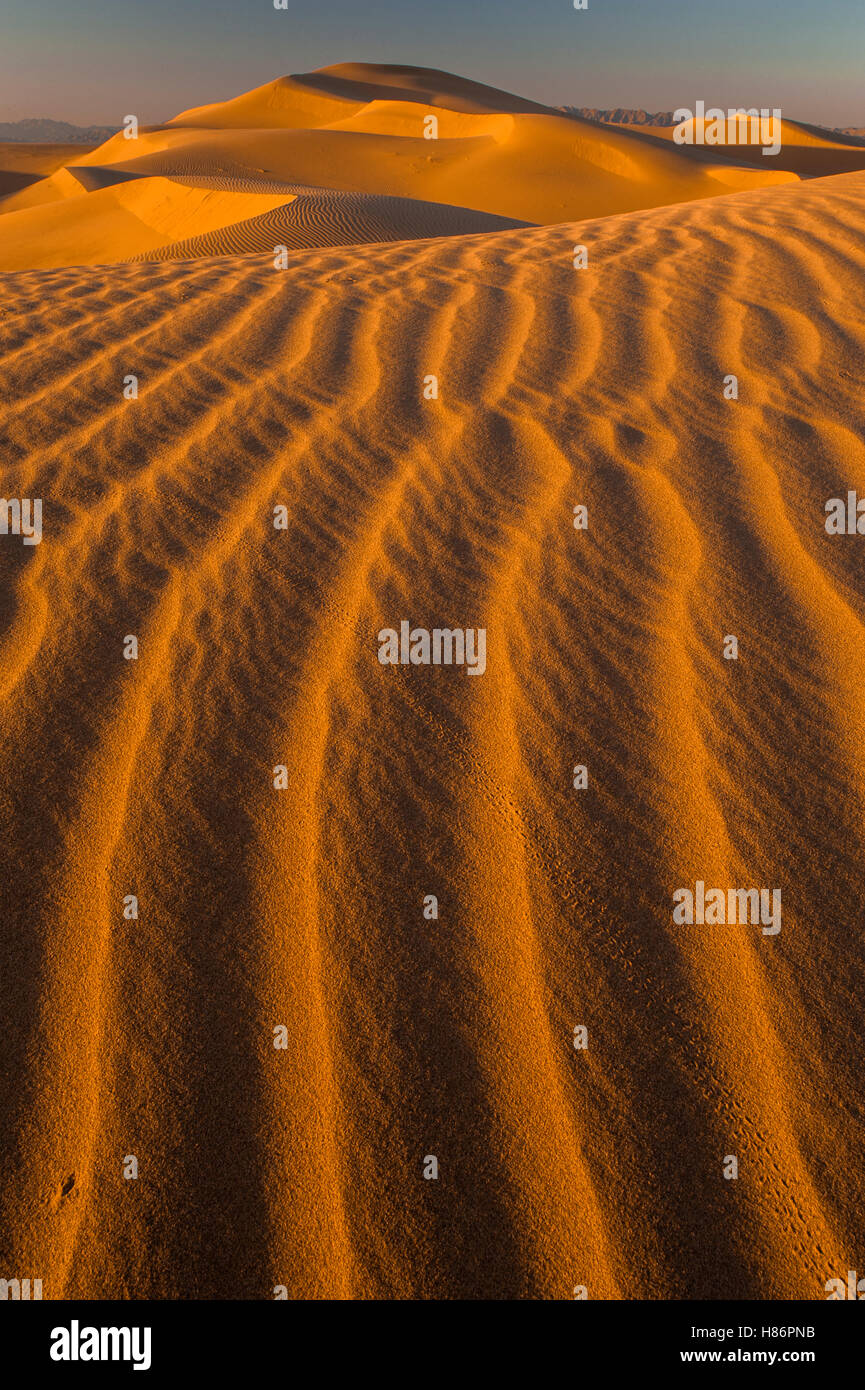 Sand dune, Mojave Desert, California Stock Photo - Alamy