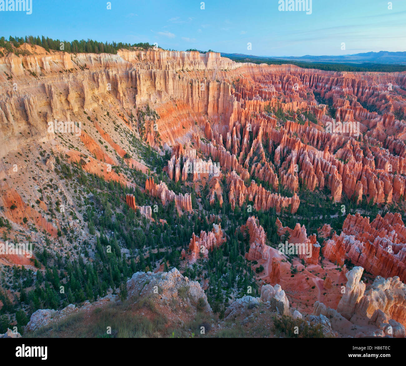 Hoodoos, Inspiration Point, Bryce Canyon National Park, Utah Stock ...