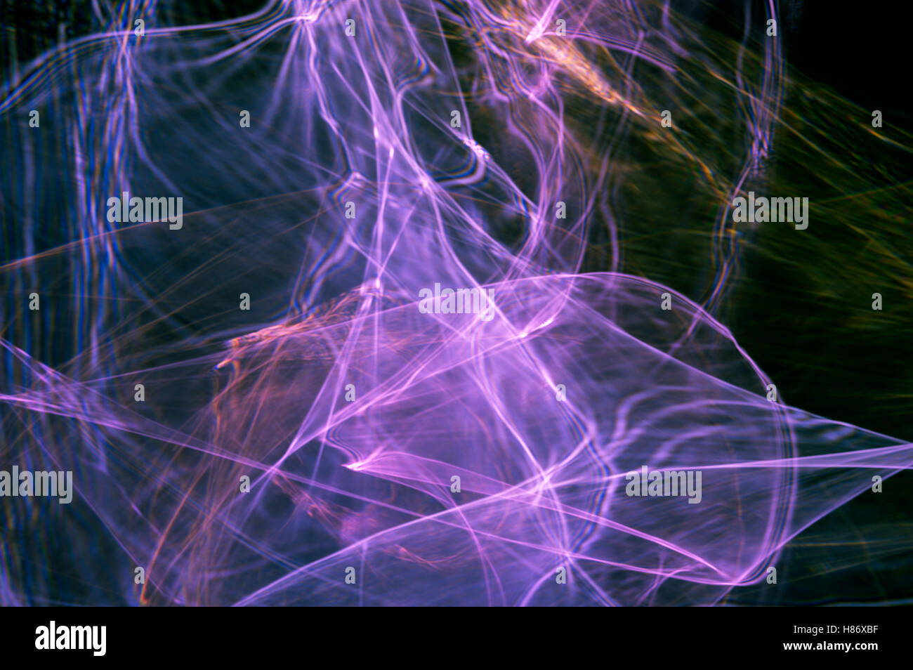 coloured light refraction that has been taken on a digital DSLR without ...