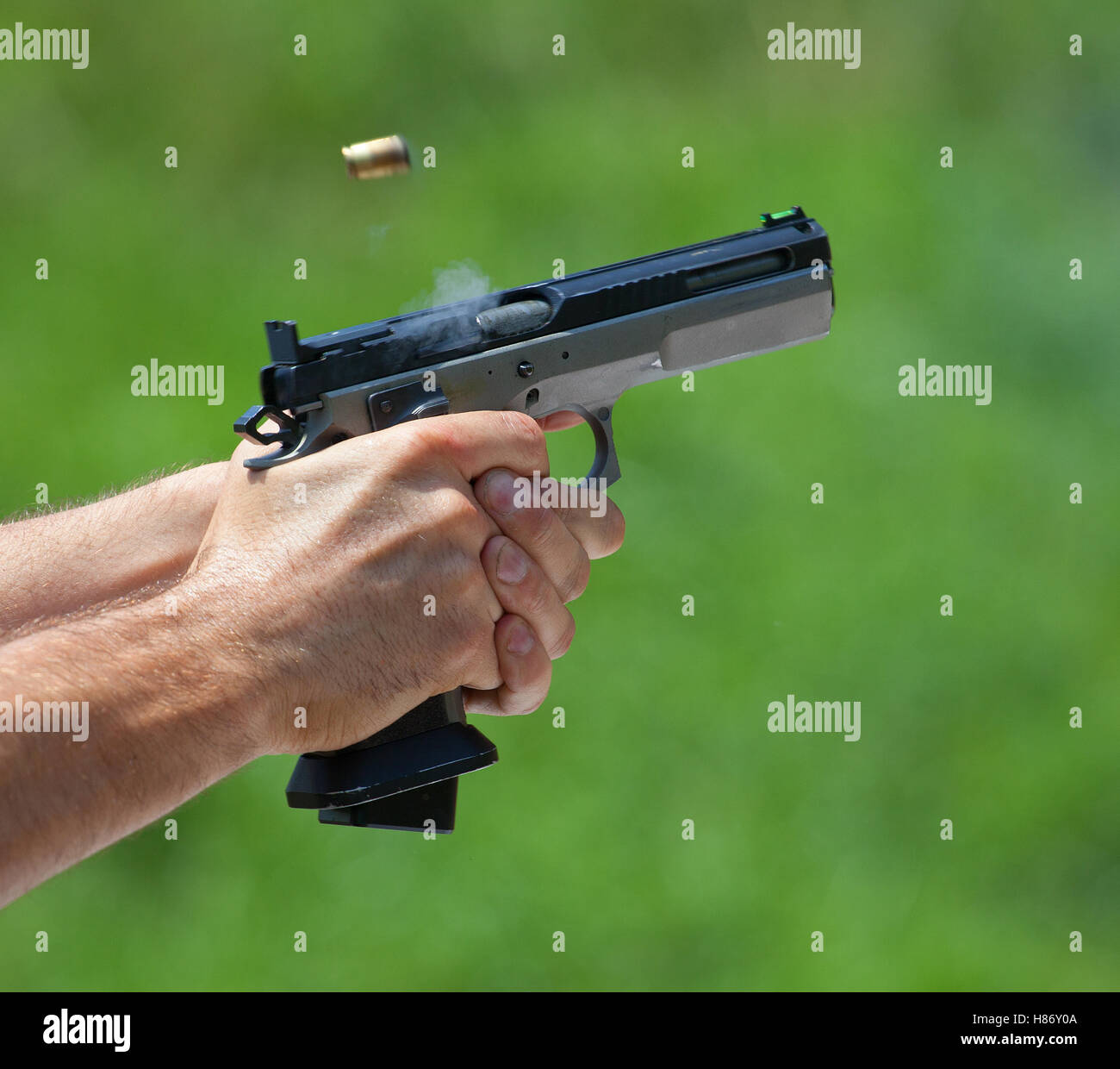 Shooting finger hi-res stock photography and images - Alamy