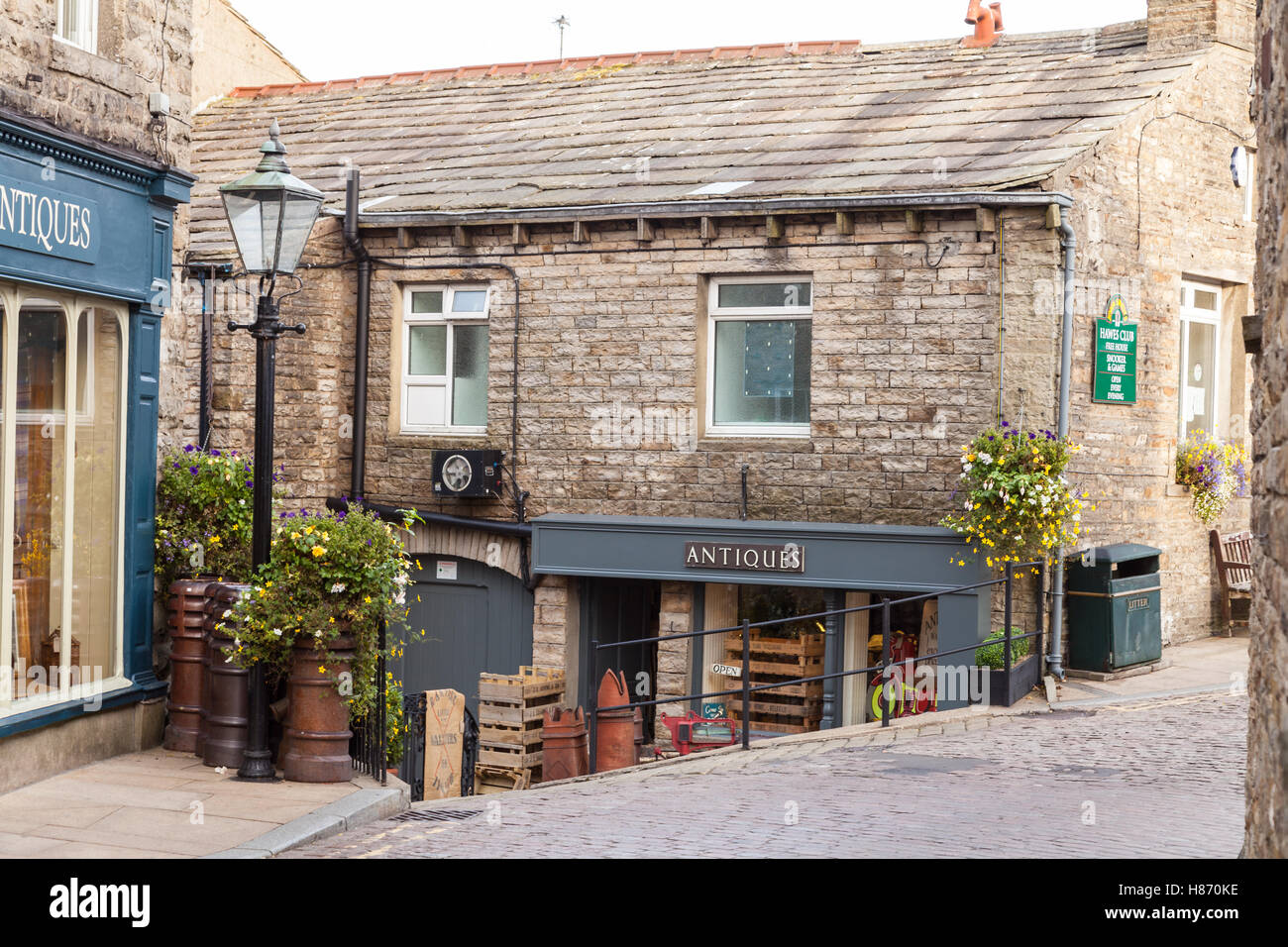 Old town of Hawes in Yorkshire, England Stock Photo - Alamy