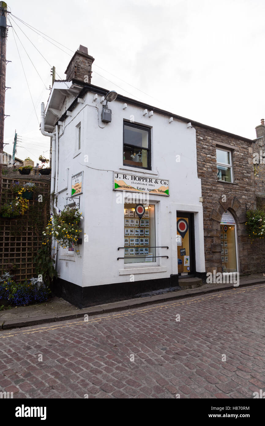 Small shop in Hawes, North Yorkshire, England Stock Photo - Alamy