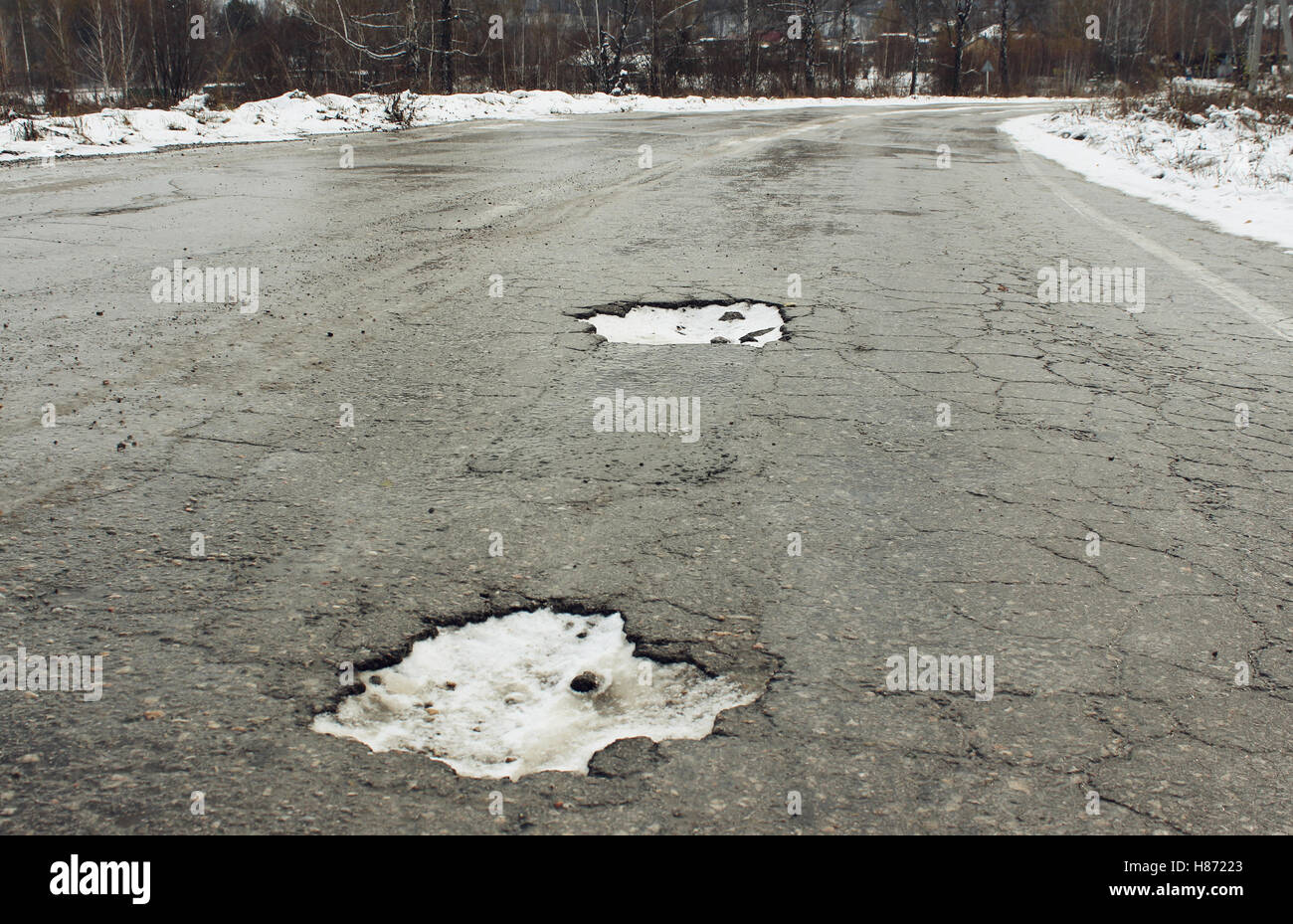 Natural asphalt pit hi-res stock photography and images - Alamy
