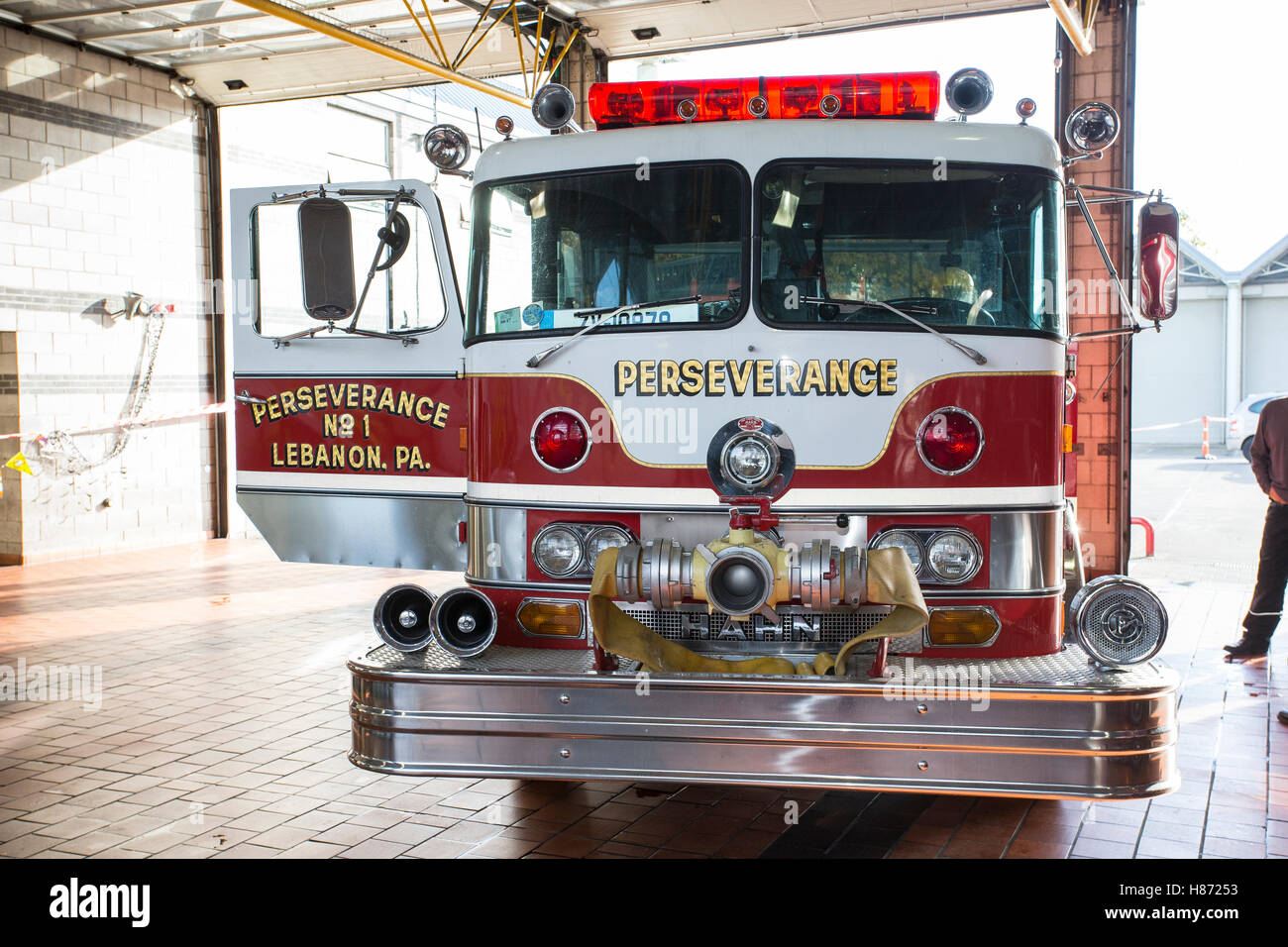 Vintage fire tender hi-res stock photography and images - Alamy