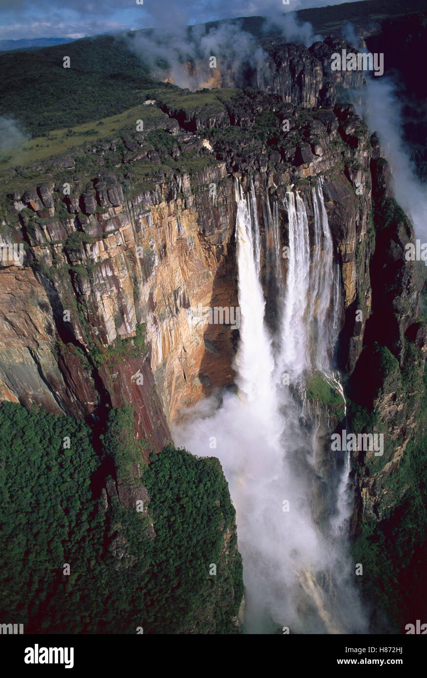Angel Falls on the Araguaia River world's tallest waterfall at 900 feet ...