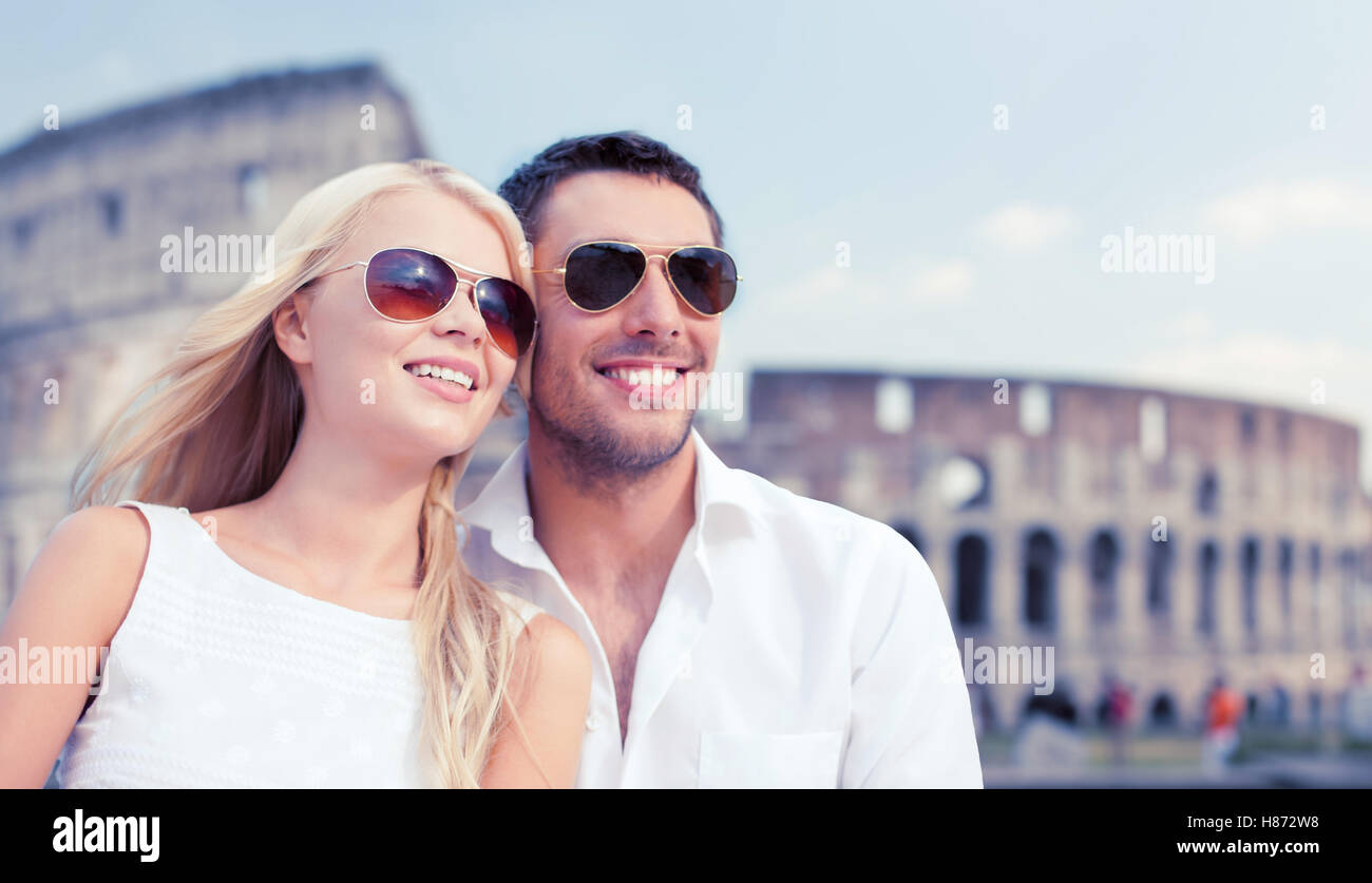 Colosseum rome couple romantic hi-res stock photography and images - Alamy