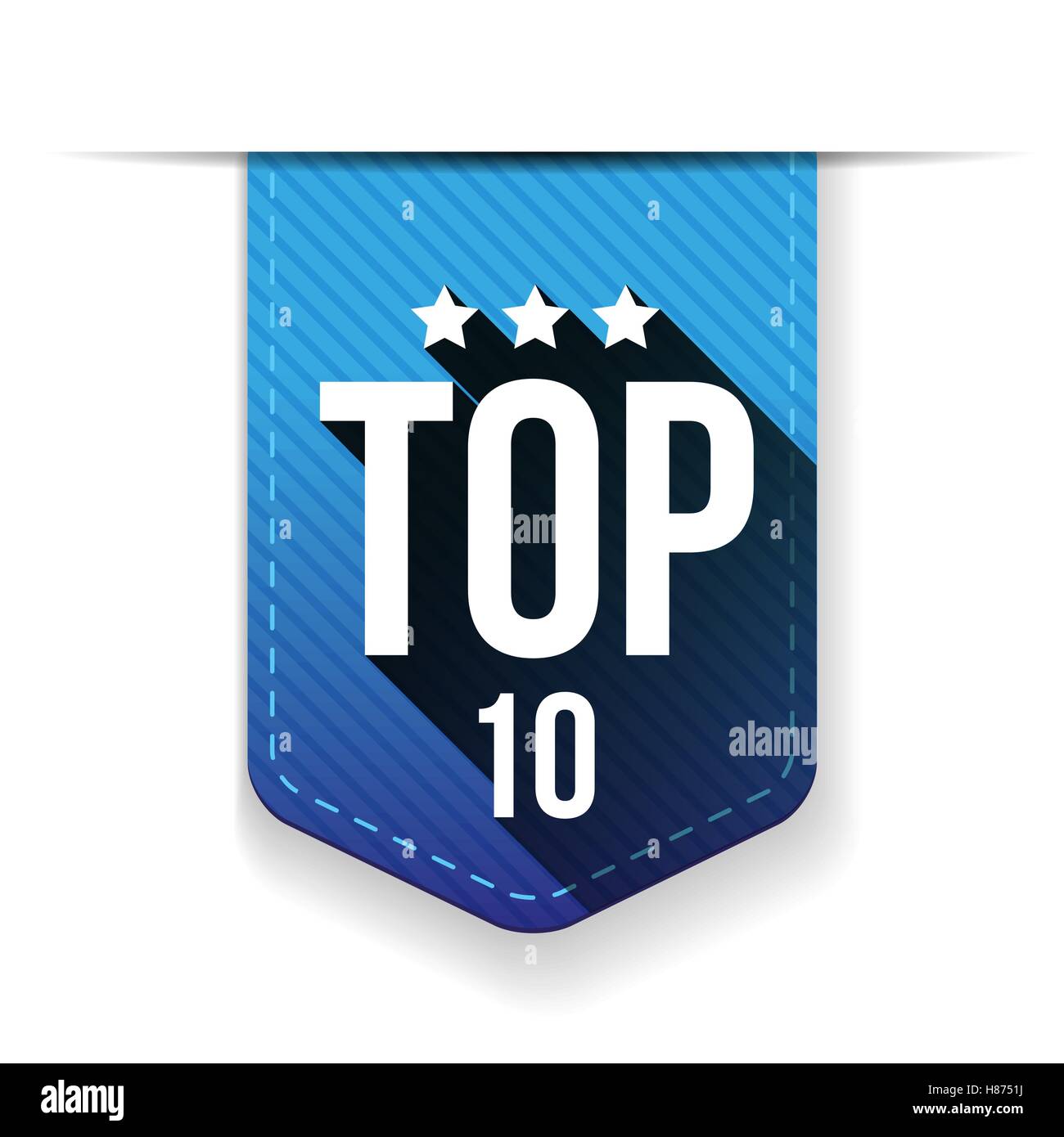 Top Ten vector ribbon Stock Vector Image & Art - Alamy