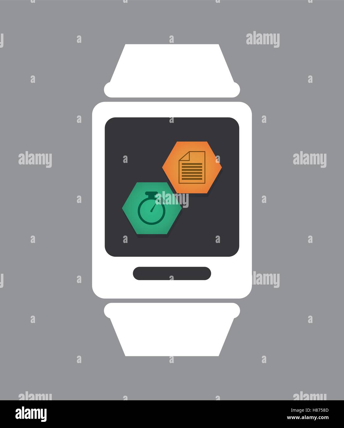 Wearable mobile technology Stock Vector Image & Art - Alamy