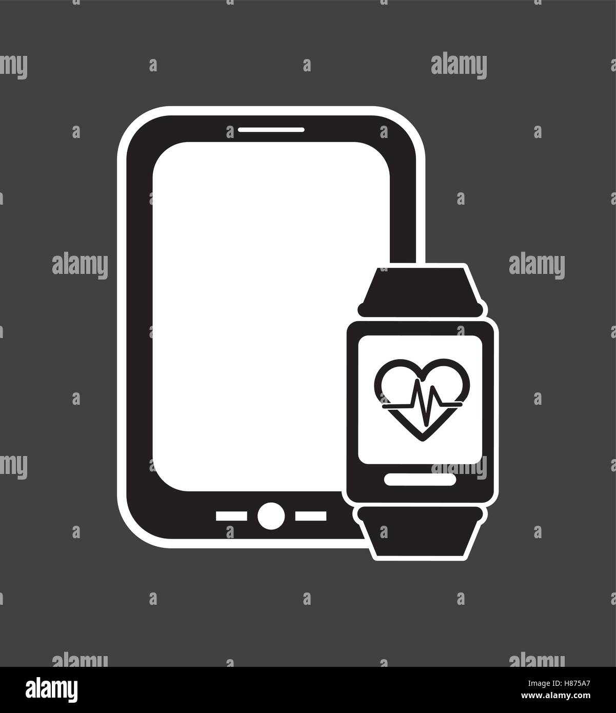 Wearable mobile technology Stock Vector Image & Art - Alamy