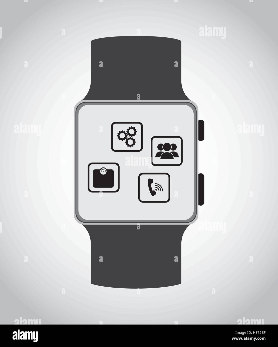 Wearable mobile technology Stock Vector Image & Art - Alamy