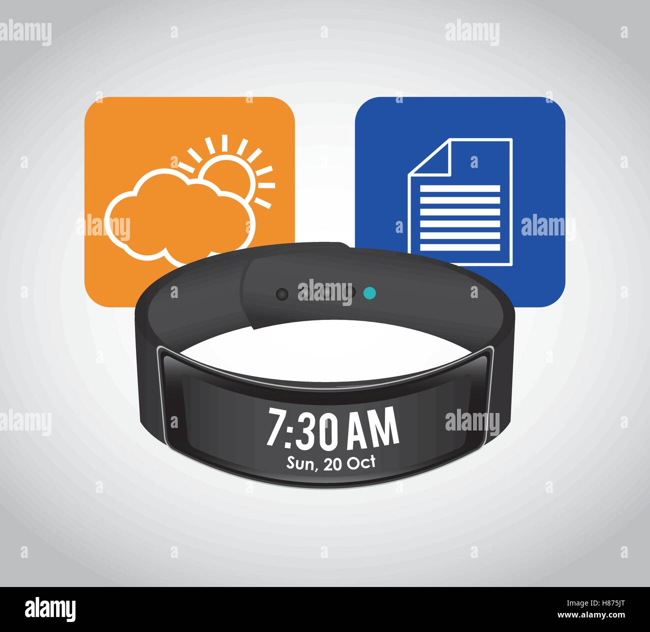 Wearable mobile technology Stock Vector Image & Art - Alamy