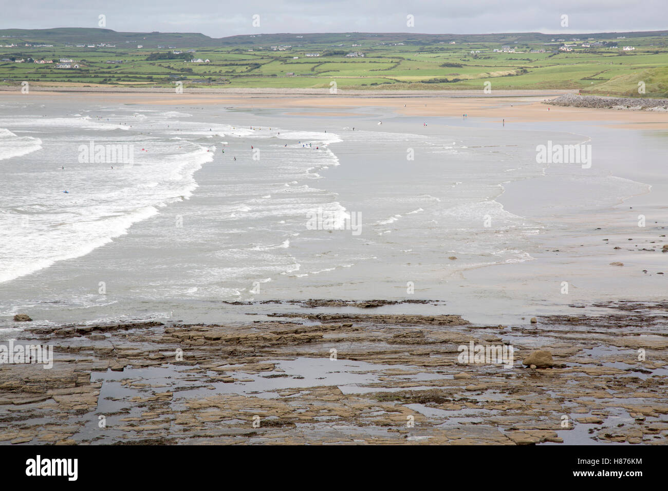 Lahinch Beach, Clare, Ireland, Europe Stock Photo - Alamy