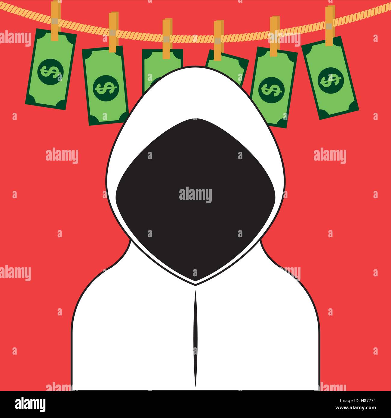 Money counterfeiting Stock Vector Images - Alamy