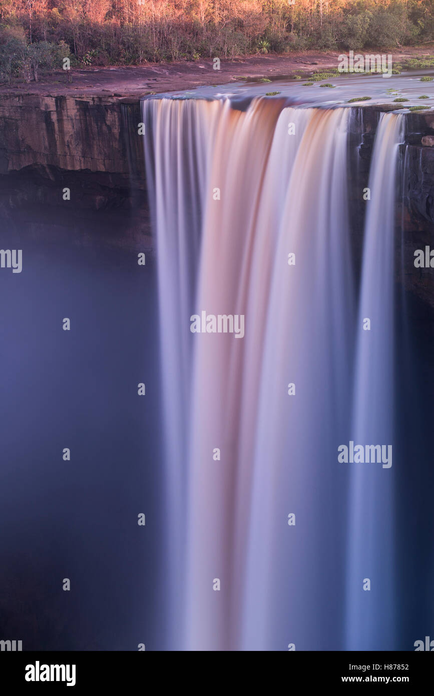 Kaieteur Falls, Potaro River, Kaieteur National Park, Guyana Stock ...
