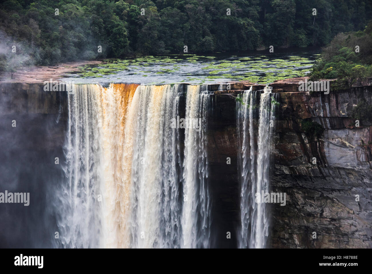 Kaieteur Falls, Potaro River, Kaieteur National Park, Guyana Stock ...