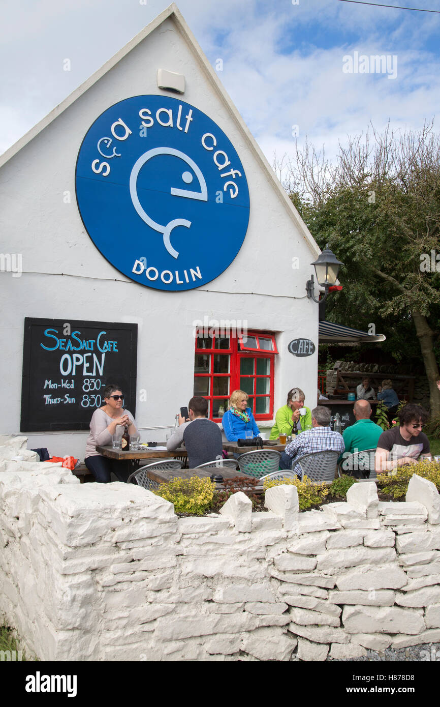 Sea Salt Cafe, Doolin, Clare, Ireland Stock Photo - Alamy